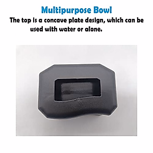 Reptile Hideout Box with Sink Humidification Hide Cave Lizard Hideaway with Water Increase Humidity Amphibian Habitat Decor for Lizard Snake Chamelon Frog Turtle Iguana Gecko