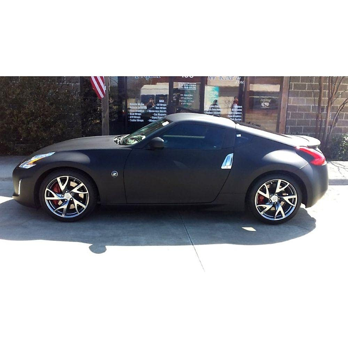 Avery SW900-180-O MATTE BLACK 5ft x 25ft (125 Sq/ft) Supreme Vinyl Car Wrap Film