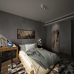 3yecao 31"×591" Darker Grey Black Wide Concrete Wallpaper Peel and Stick Extra Thick 3D Dark Gray Faux Contact Paper Textured Stained Vinyl Wrap Matte Wall Sticker for Walls Bedroom Basement Bathroom