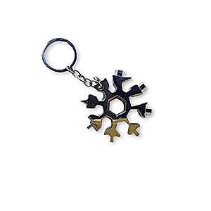 Generic Stainless Steel Snowflakes Multi Tool ,screwdriver,wrench