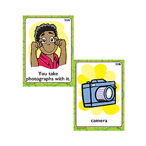 Super Duper Publications | Function Match-Ups Flash Cards | Identify and Describe Everyday Objects Fun Deck | Educational Learning Materials for Children