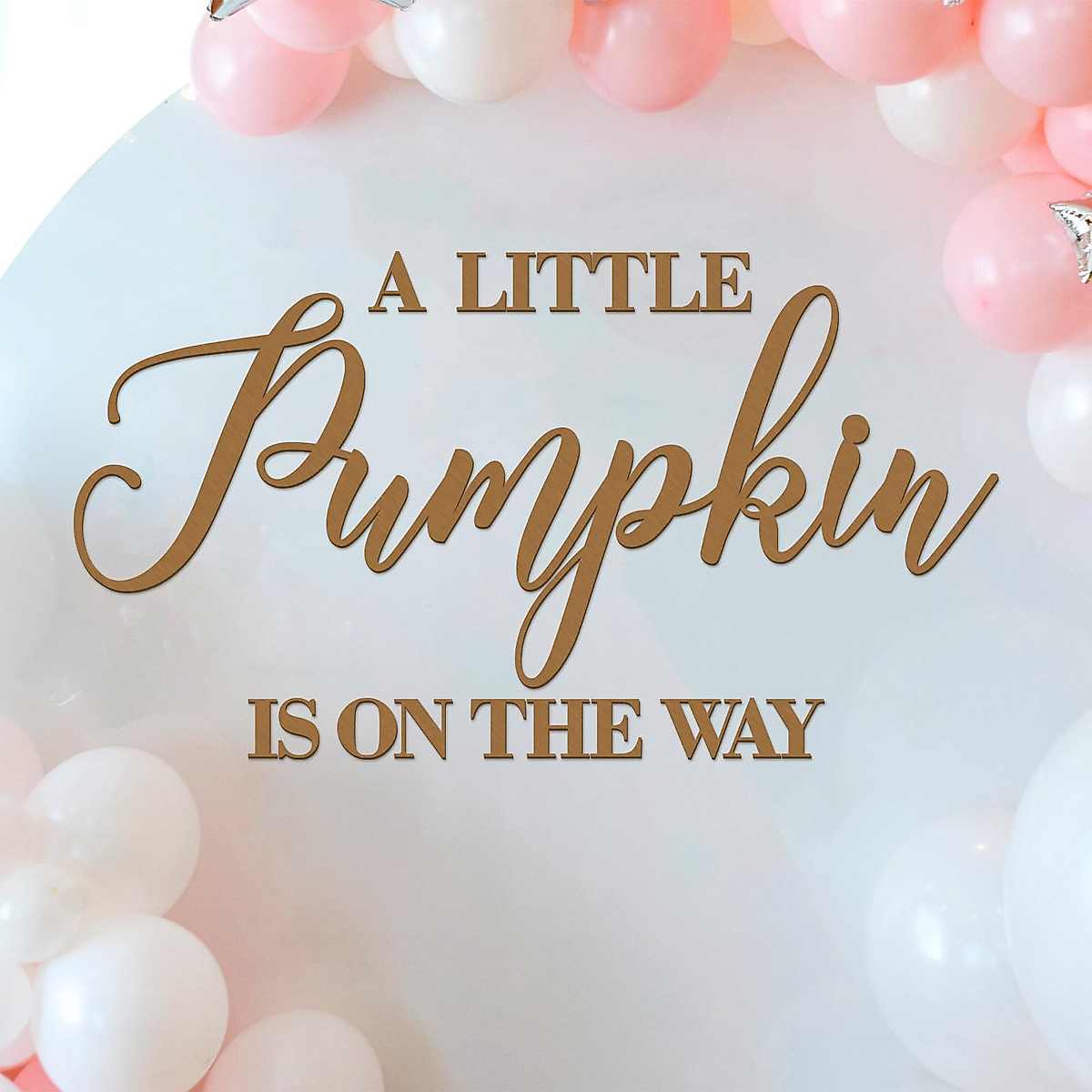 Yalikop A Little Pumpkin Is On The Way Baby Shower Wooden Sign Backdrop A Little Pumpkin Is On The Way Banner Little Pumpkin Baby Shower Wood Sweets Birthday Party Little Pumpkin Girl Boy Birthday