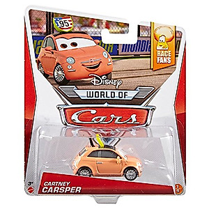Disney Pixar Cars Fiat with McQueen Sign Diecast Vehicle