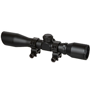 TRUGLO Compact 4x32mm Diamond Ballistic Reticle Black Riflescope (TG8504BD)