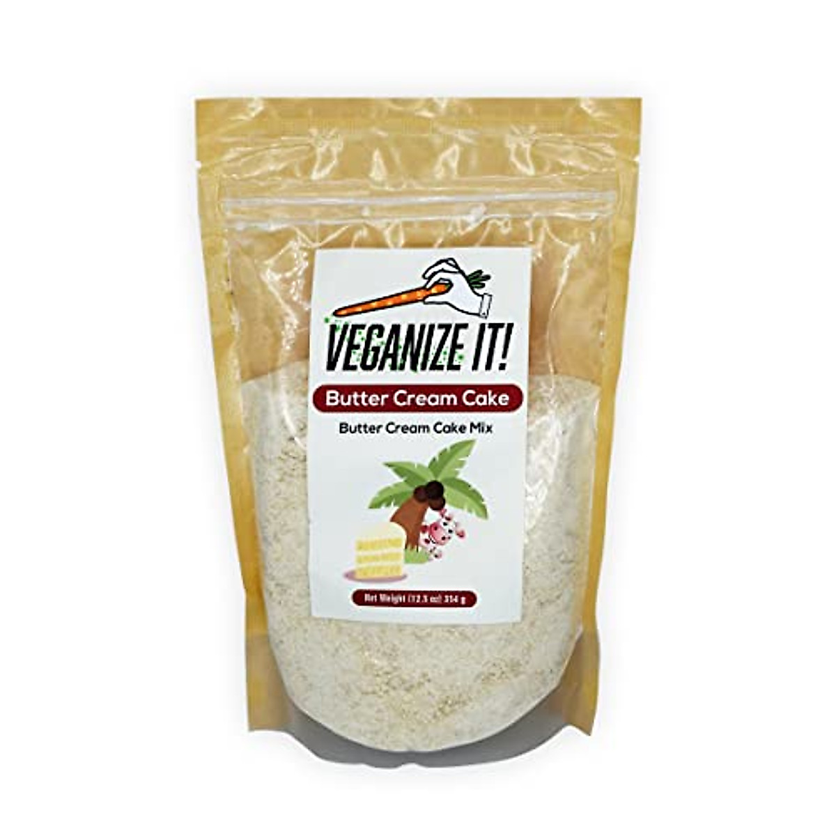 VEGANIZE IT! Vegan | Vanilla Butter Cream Cake (12 OZ) & Biscuit and Scone Mix (1lbs) | Ideal for Southern Biscuits |Classic Flavour Moist Fluffy Cupcake Mix| Desserts, Treats & Breakfast at Home