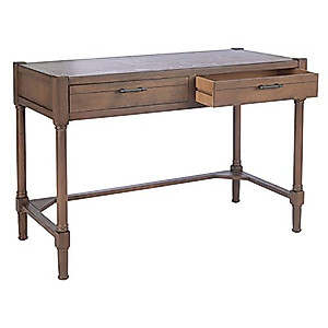 Safavieh Home Collection Filbert Brown 2-Drawer Writing Desk DSK5701C, 0