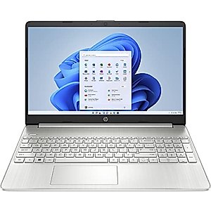 HP - 15.6" Touch-Screen Laptop - Intel Core i3-1115G4-8GB Memory - 256GB SSD - Bluetooth - Wi-Fi - Windows 11 - Natural Silver, W/GaLiMu