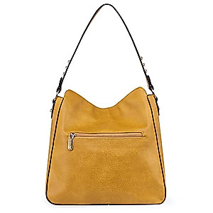 Montana West Hobo Bag for Women Designer Ladies Bucket Purse Totes Handbags Chic Shoulder Bag,MWC-128-MSYL
