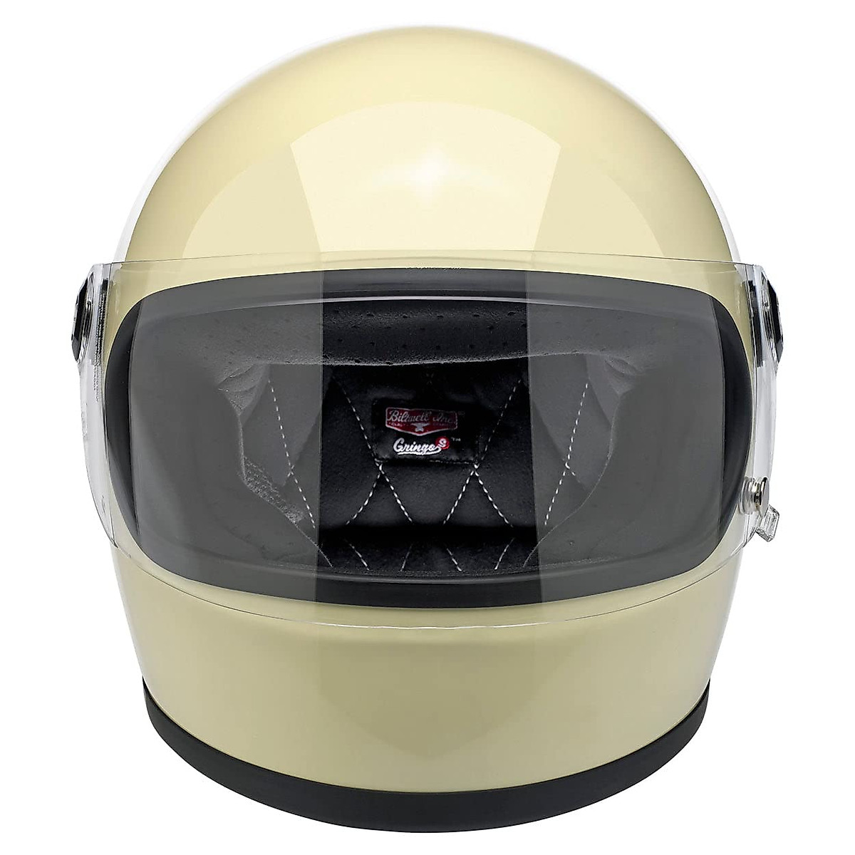 Biltwell Closeout Gringo S ECE R22.05 Motorcycle Helmet Gloss Vintage White XX-Large