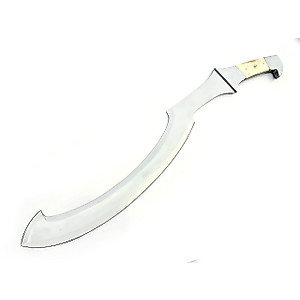 HUN-9986 Handmade D2 Steel Full Tang Machete Knife with Sheath