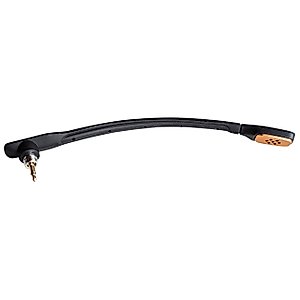 ElloGear Replacement Astro A40 Microphone, Part for Astro A40 and A40 TR Microphone Replacement with Foam Cover for Gaming Headset - Black