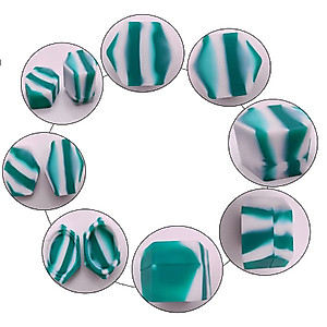 Gentcy Large 26ml Silicone Container Containers Jar Multi Color 5pcs