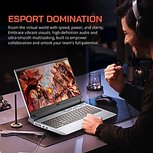 Dell G15 15.6" FHD 120Hz Gaming Laptop, AMD Ryzen 7 6800H, 32GB DDR5 RAM, 1TB PCIe SSD, NVIDIA GeForce RTX 3050Ti, Backlit Keyboard, HD Camera, Win 11 Pro, Gray