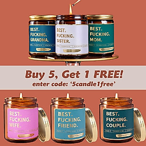 Mom Birthday Gifts | Funny Lavender Candle for Mom | Unique Gifts for Mom from Daughter, Son, Children | Fun Gift Idea for Mom's Birthday, New Mom | Cute Present from Kids for Cool Moms