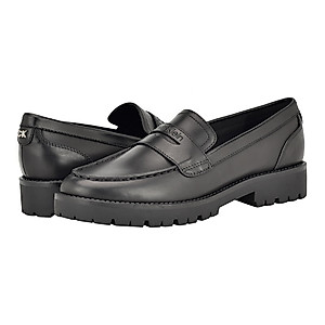 Calvin Klein Women's FRENZA Loafer, Black 001, 9