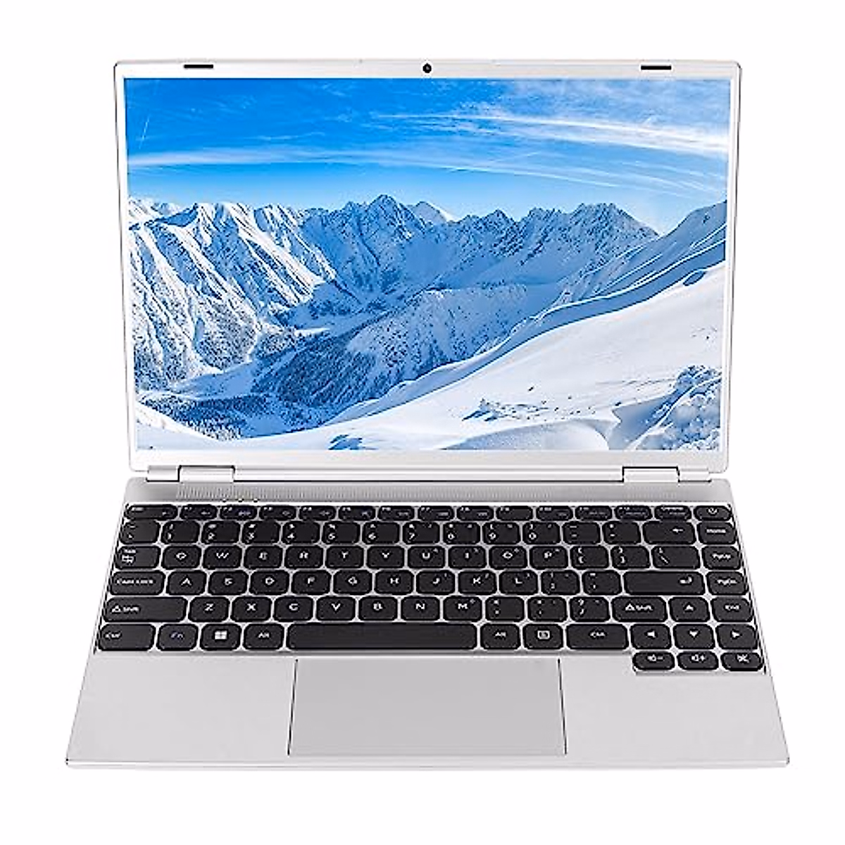 BROLEO Digital Laptop, 8GB RAM Business Laptop for Distance Learning for Recreation (US Plug 8G+512G)