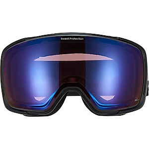Sweet Protection Interstellar RIG Ski Goggles - Ski and Snowboard UV Protection and Anti-Fog Goggles, RIG Light Amethyst/Matte Black/Black