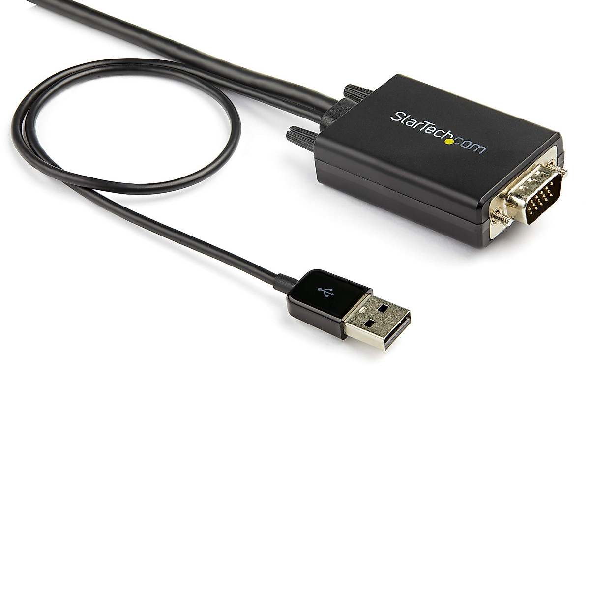 StarTech.com 6ft VGA to HDMI Converter Cable with USB Audio Support & Power - Analog to Digital Video Adapter Cable to Connect a VGA PC to HDMI Display - 1080p Male to Male Monitor Cable (VGA2HDMM2M)
