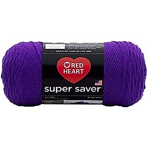Red Heart Super Saver Yarn-Amethyst