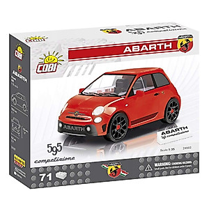 COBI Fiat Abarth 500 (2018), Red