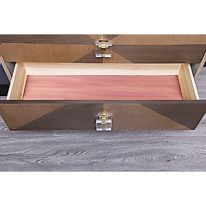 CEDAR ALPHA 2 Pcs Cedar Drawer and Closet Shelf Liner 72''x10'' -180x24 cm 6 ft roll of 100% Red Cedar Veneer with Mild Cedar Wood Scent
