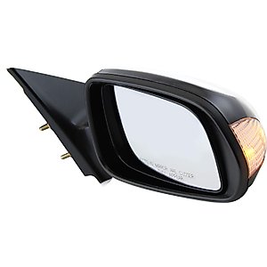 Kool Vue Left & Right Power Door Mirrors Compatible With Scion tC 2005-2010 With Signal Light Paintable Pair