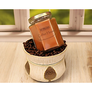 Coffee House Scented Soy Blend Candle | Fresh Coffee Smell | Hand Poured in The USA