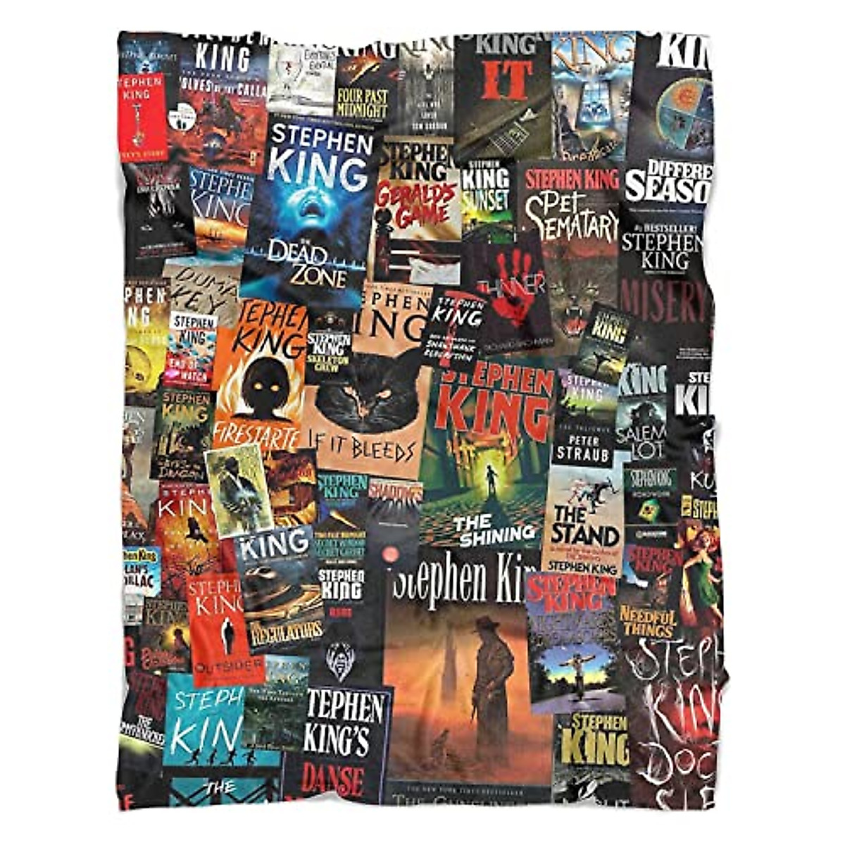 Books Blanket Fleece Throw Blanket,Soft Warmer Flannel Blanket,Double-Layer Printed Blanket for Couch, Bedding,Sofa,Living Room and Camping 50"X40"