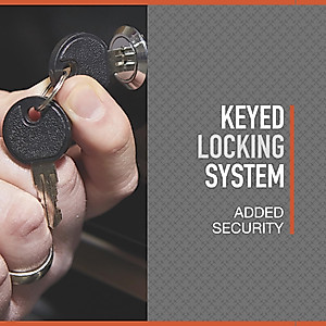 Ironton 28in. 2-Drawer Tool Cart - 30-1/2in.L x 14-1/2in.W x 33in.H, 350-Lb. Capacity