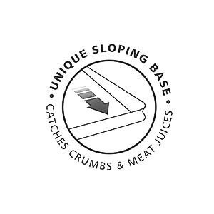 Joseph Joseph Cut&Carve Plus Multi-function Cutting Board, Extra Large, Black