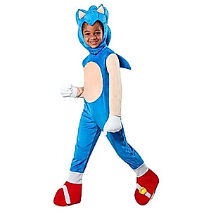 Rubies Kid's Sonic the Hedgehog Deluxe Costume, Small