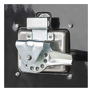 UWS TBTS-60-BLK Topsider Black Aluminum One Door Toolbox