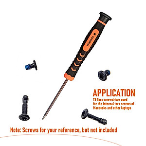 Repair Tool Kit for MacBook, TECKMAN Macbook Screwdriver Set with P5 Pentalobe Screwdriver,T5 Torx and Ph000 Phillips Screwdrivers for MacBook Air & Pro with Retina