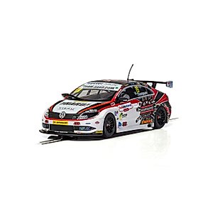 Scalextric Volkswagen Passat CC Team Hard BTCC 1:32 Slot Race Car C4016