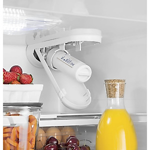 Cafe CWE19SP4NW2 18.6 cu. ft. French Door Refrigerator in Matte White, Fingerprint Resistant, Counter Depth and ENERGY STAR