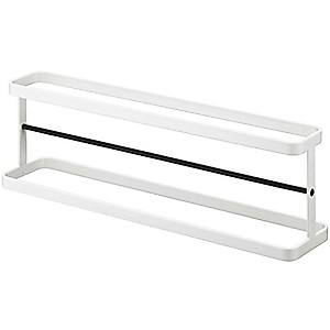 Yamazaki Freestanding Slim-Profile Organizer Home Slipper Rack, One Size, White
