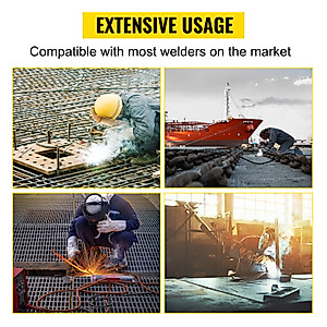 VEVOR Welder Extension Cord 30Amp 25ft 250V, Welding Power Cord with NEMA 6-50 Plug 10 Gauge 3 Prong for MIG Lincoln Plasma Miller TIG