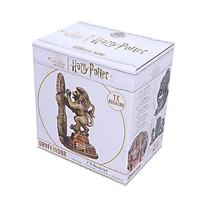 Nemesis Now Officially Licensed Harry Potter Gryffindor Bookend 20cm, Resin, Gold