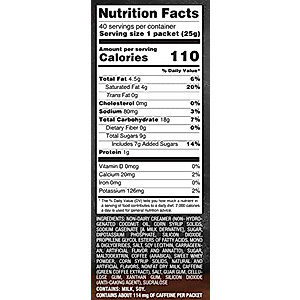 Frozen Bean Ultra-Premium Caramel Macchiato (Lightened) Latte & Frappe (40 Pack)