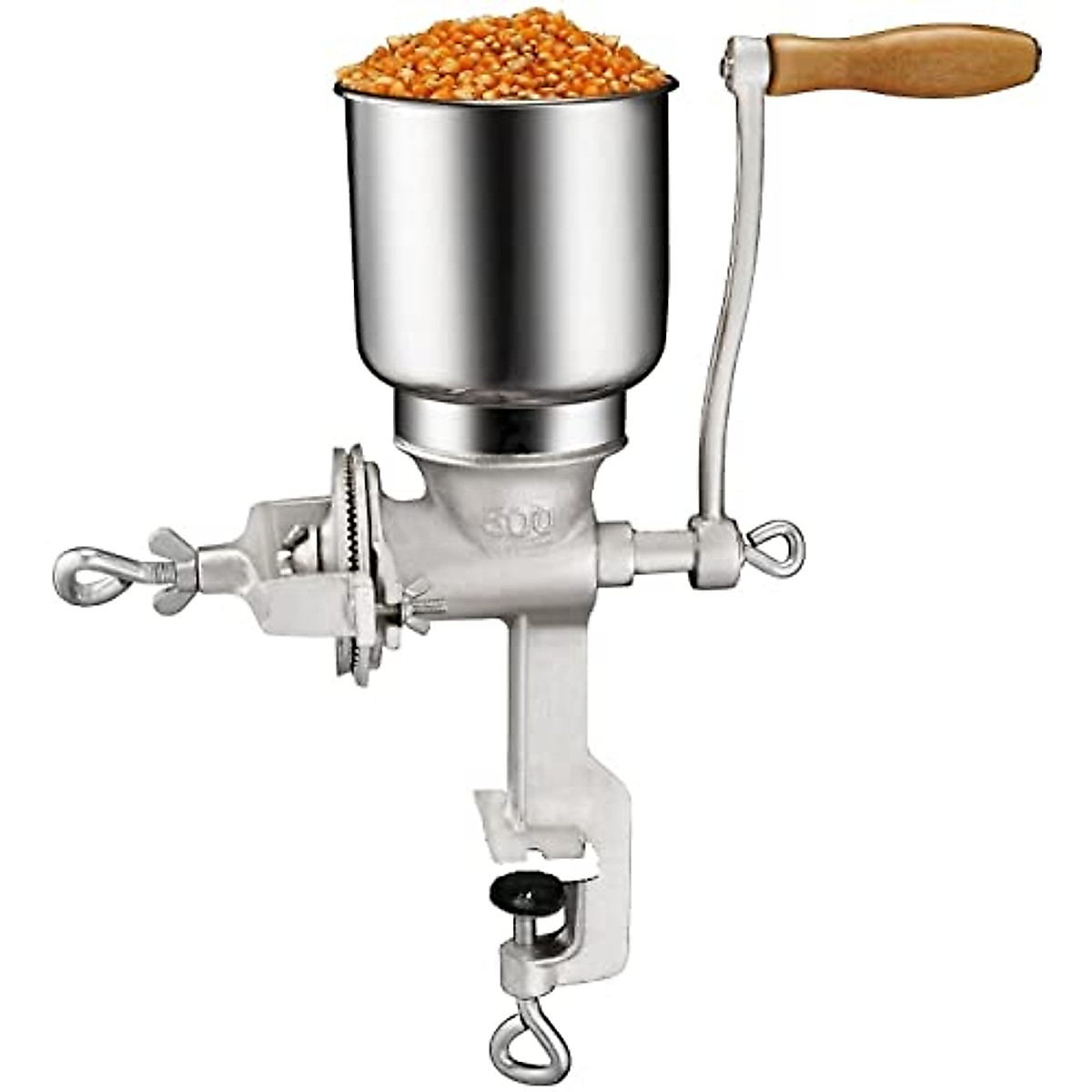 Premium Quality Cast Iron Corn Grinder For Wheat Grains Or Use As A Nut Mill