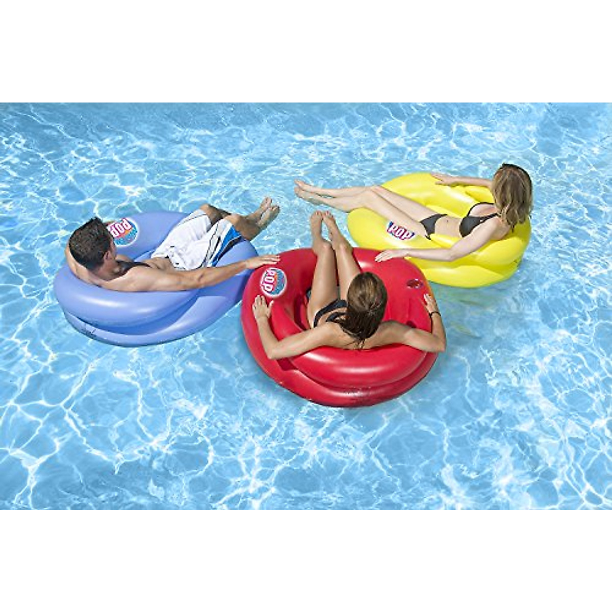 Poolmaster 85658 Water Pop Mesh Lounger