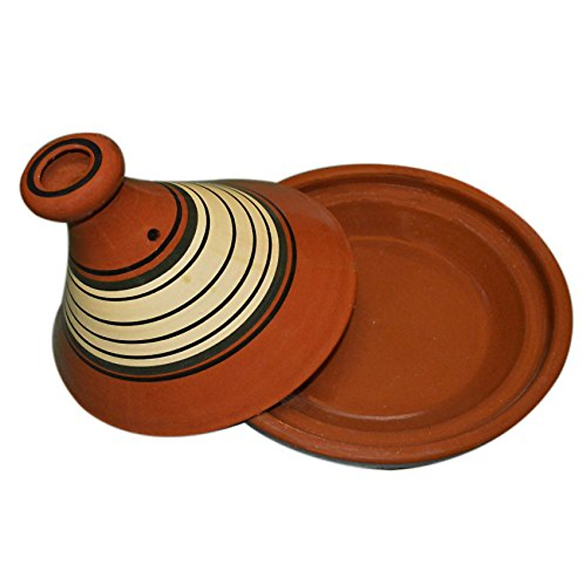 Moroccan Cooking Tagine Glazed X-Large 13 Inches in Diameter Authentic Food