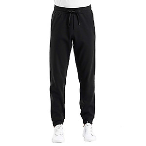 THE GYM PEOPLE Men's Fleece Joggers Pants with Deep Pockets Athletic Loose-fit Sweatpants for Workout, Running, Training