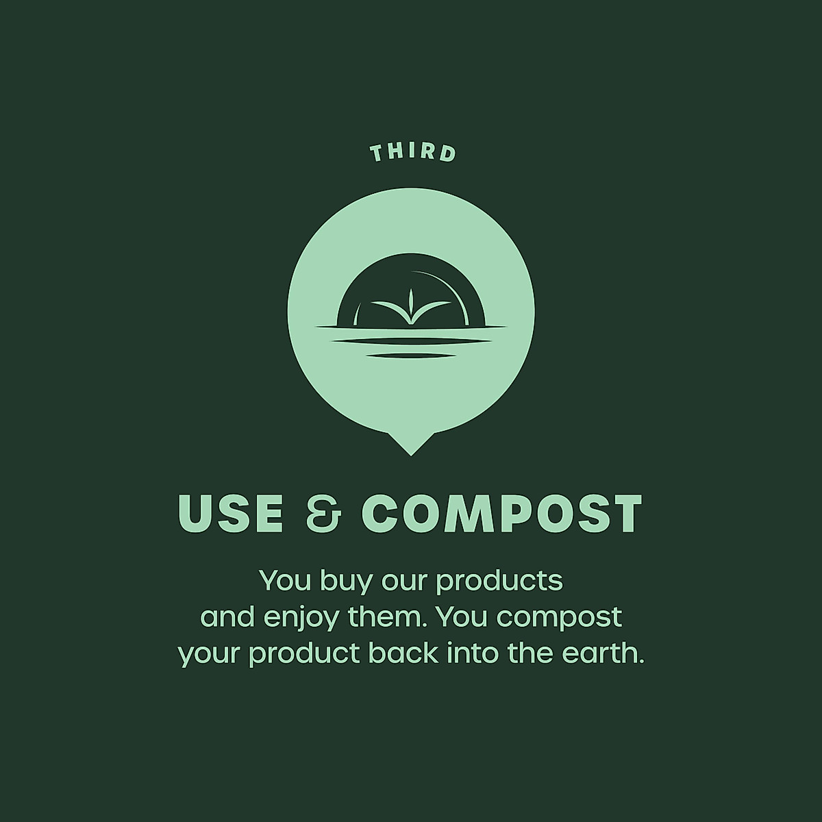 Tellus Products, Eco-Friendly (125-Count) 10-Inch Disposable Plates - Compostable, Durable Tableware - Grown & Made in the USA - No PFAS Added (Natural Color)