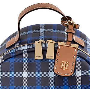 Tommy Hilfiger Julia Small Dome Backpack, Navy/Multi