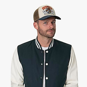 Stetson Gambling Grifter Trucker Cap Men Beige One Size