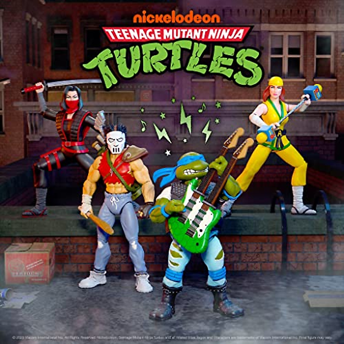 Super7 Ultimates Teenage Mutant Ninja Turtles Karai - 7" TMNT Action Figure with Accessories Classic Cartoon Collectibles and Retro Toys