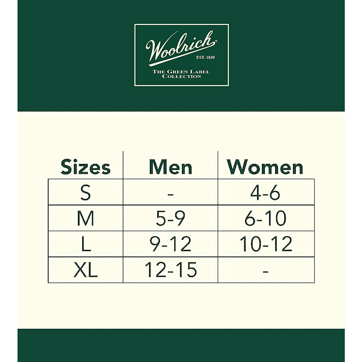 Woolrich Merino Wool Socks for Men - Made in USA, Crew Hiking Sock, Made of 78% Merino Lambswool w/Padded Arch, 2 Pairs