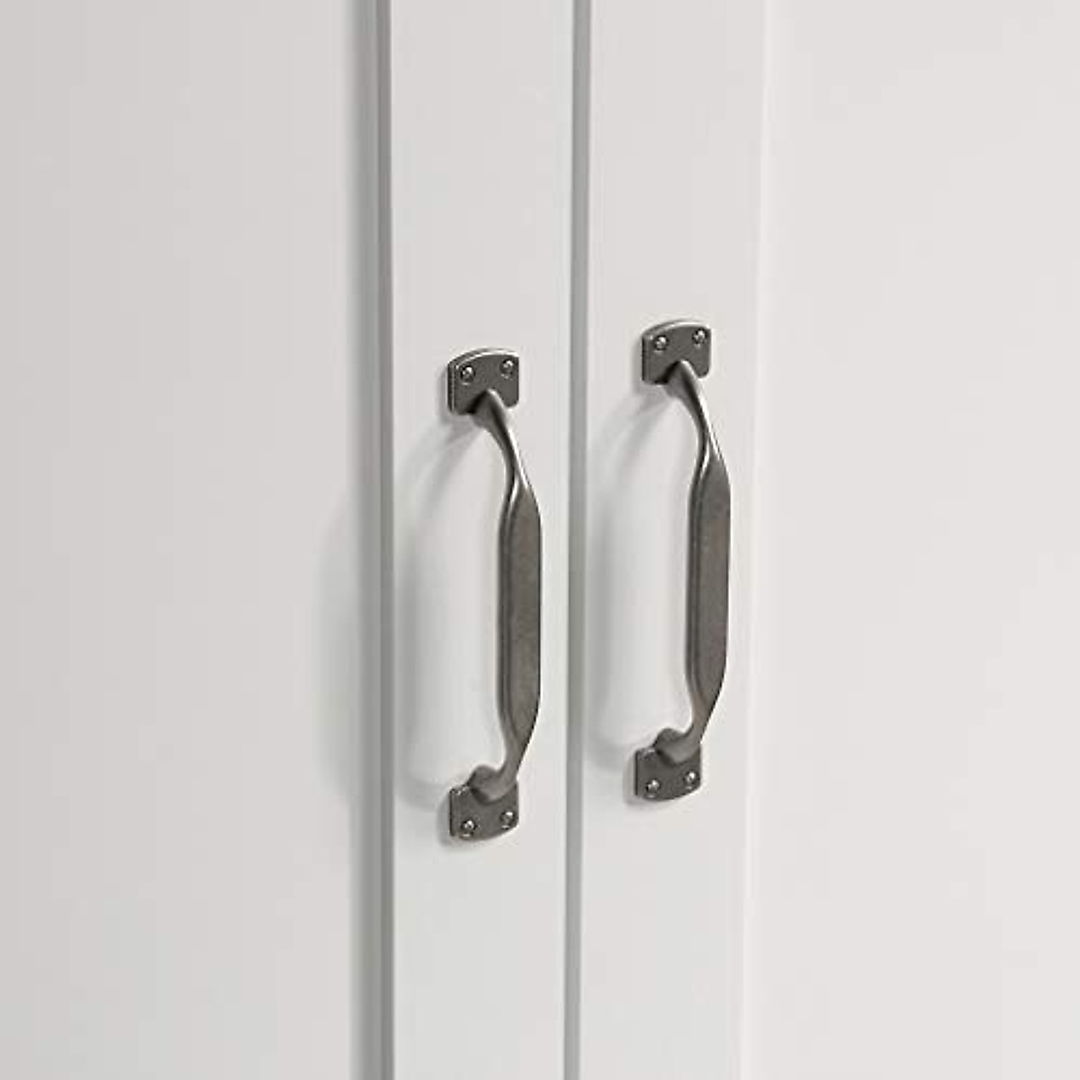 Sauder Select Storage Cabinet, L: 29.61" x W: 16.02" x H: 71.50", White Finish