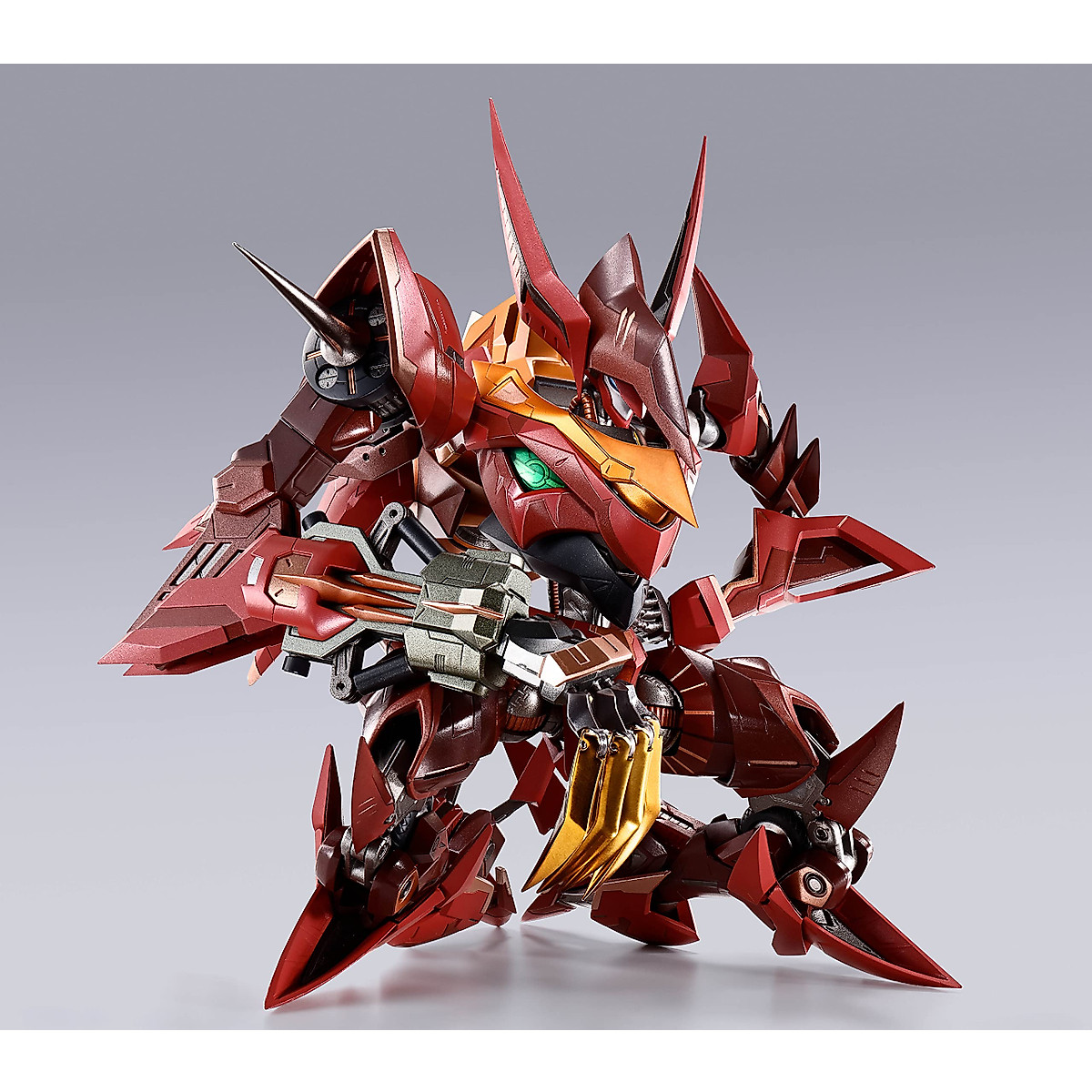 TAMASHII NATIONS - Code Geass: Lelouch of The Rebellion - R2 Seiten - Guren Type-08 Elements, Bandai Spirits Metal Build Dragon Scale Collectible